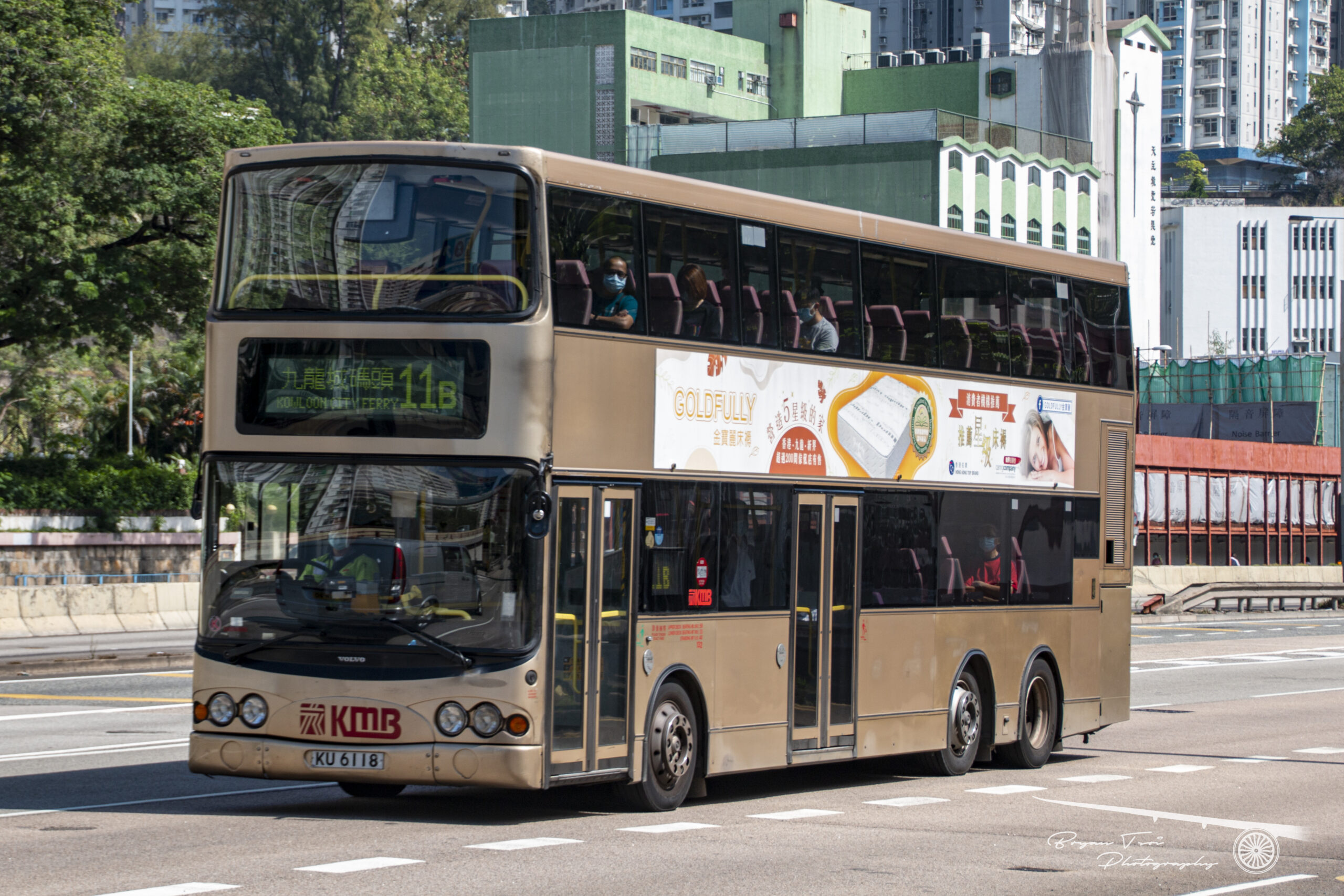 Kowloon Motor Bus Volvo Super Olympian – Volgren CR223LD (3ASV) – CDLBT ...
